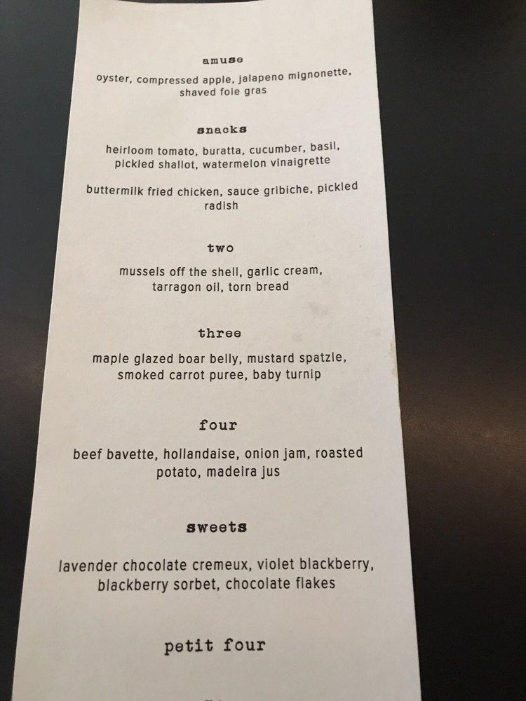 Menu at AnnaLena pub & bar, Vancouver, W 1st Ave
