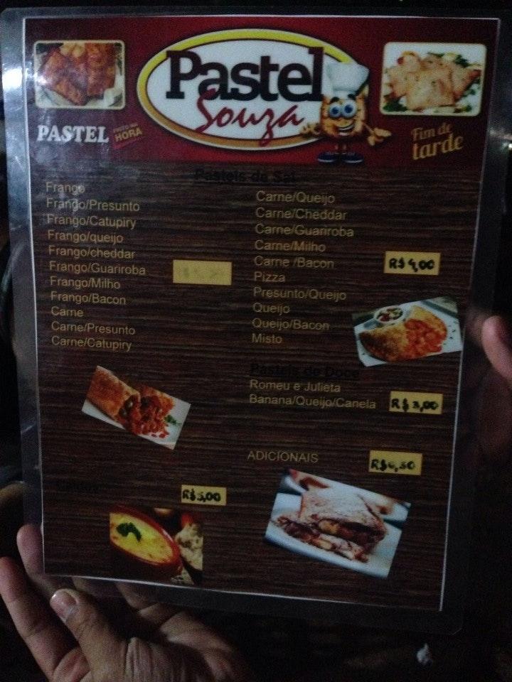 Menu em Pastel Souza pub & Bar, Goiânia