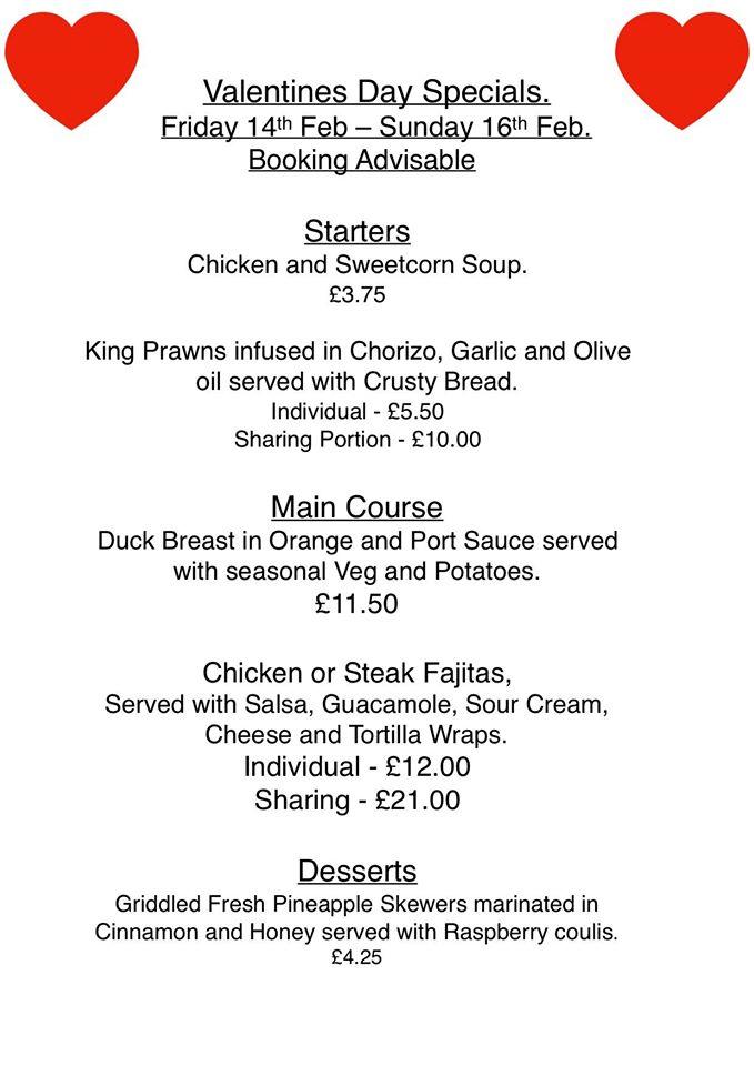 Menu at The Railway Tavern @ Strathmiglo (Formerly The Strath Tavern ...