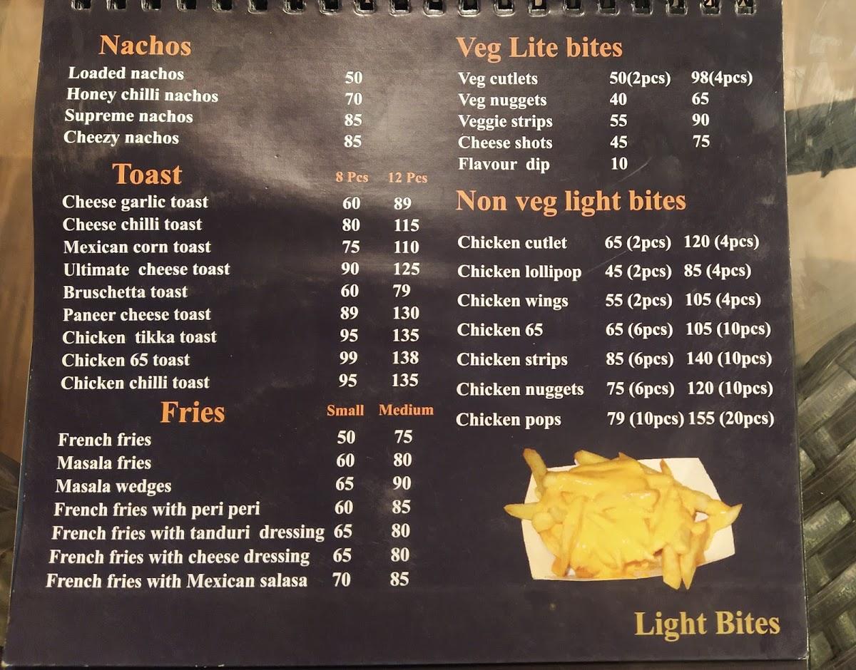 Menu at The Classic Irani Cafe, Pune