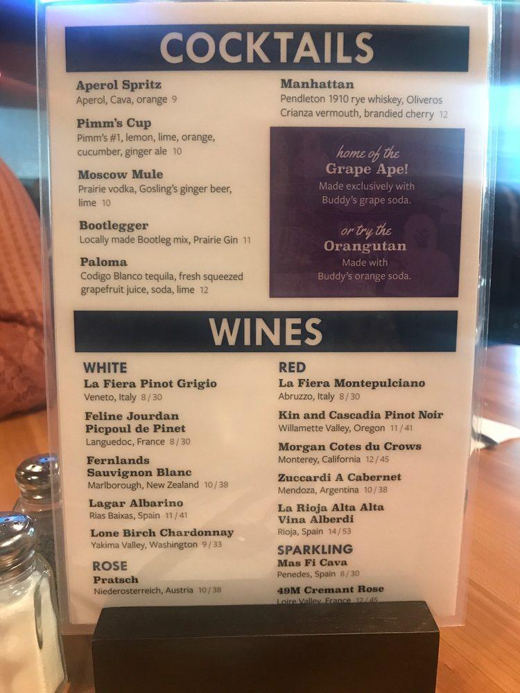 Menu at Loon Cafe St. Paul, Saint Paul