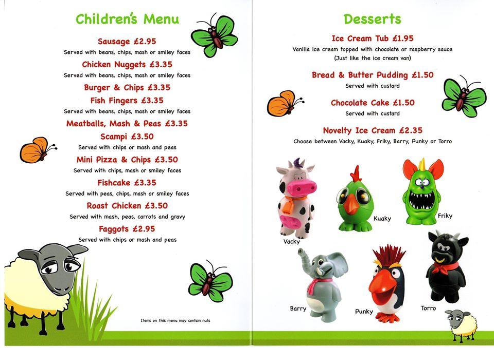 Menu at Colliers Arms pub & bar, Swansea