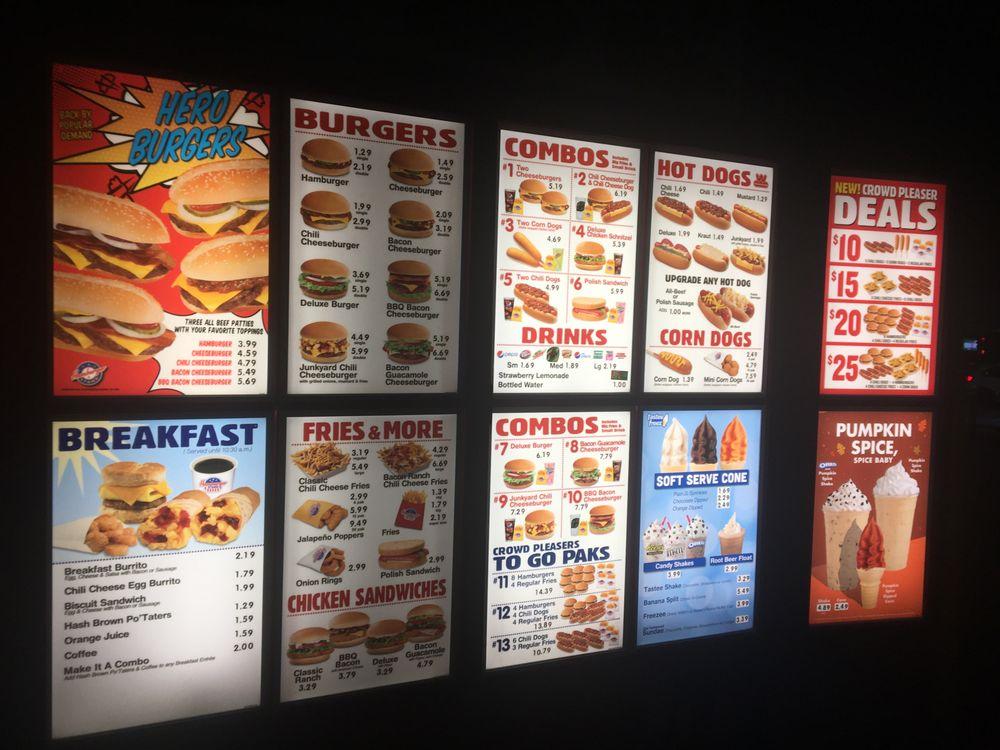 Menu at Hamburger Stand fast food, Casper, E 2nd St