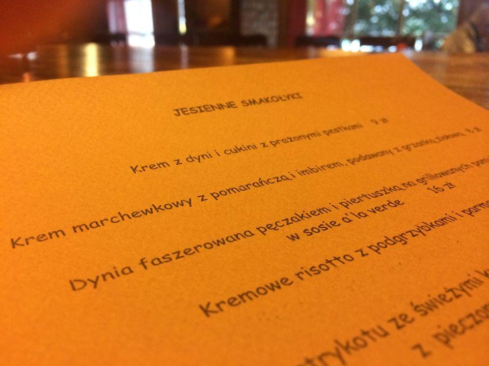 Menu at Resturacja Maryna restaurant, Rybnik