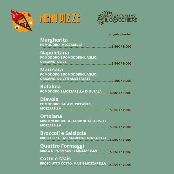 Menu da Agriturismo Il Cocchiere ristorante, Poggiomarino