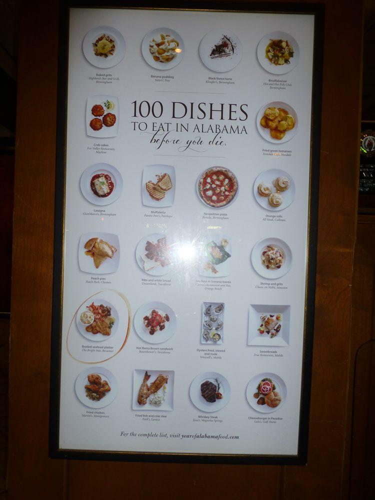 Menu at Bright Star Restaurant, Bessemer
