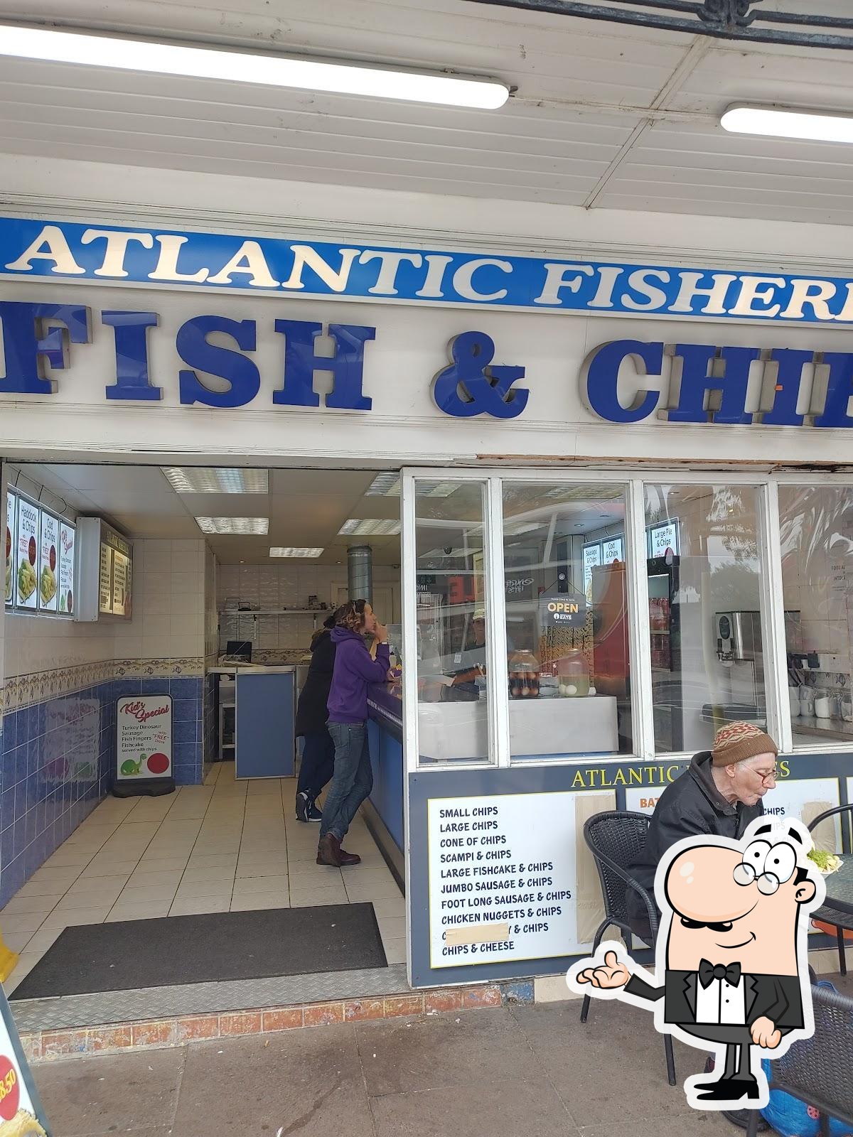 Atlantic fisheries fish and chips shop, Cleethorpes - Restaurant menu ...