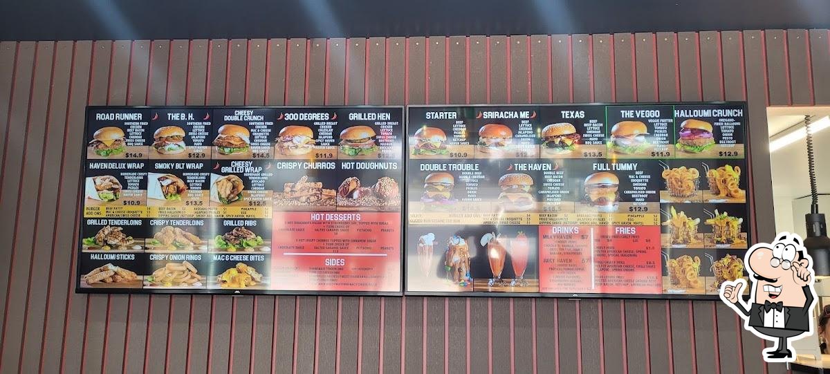 Burger Haven in Hoppers Crossing - Restaurant menu and reviews