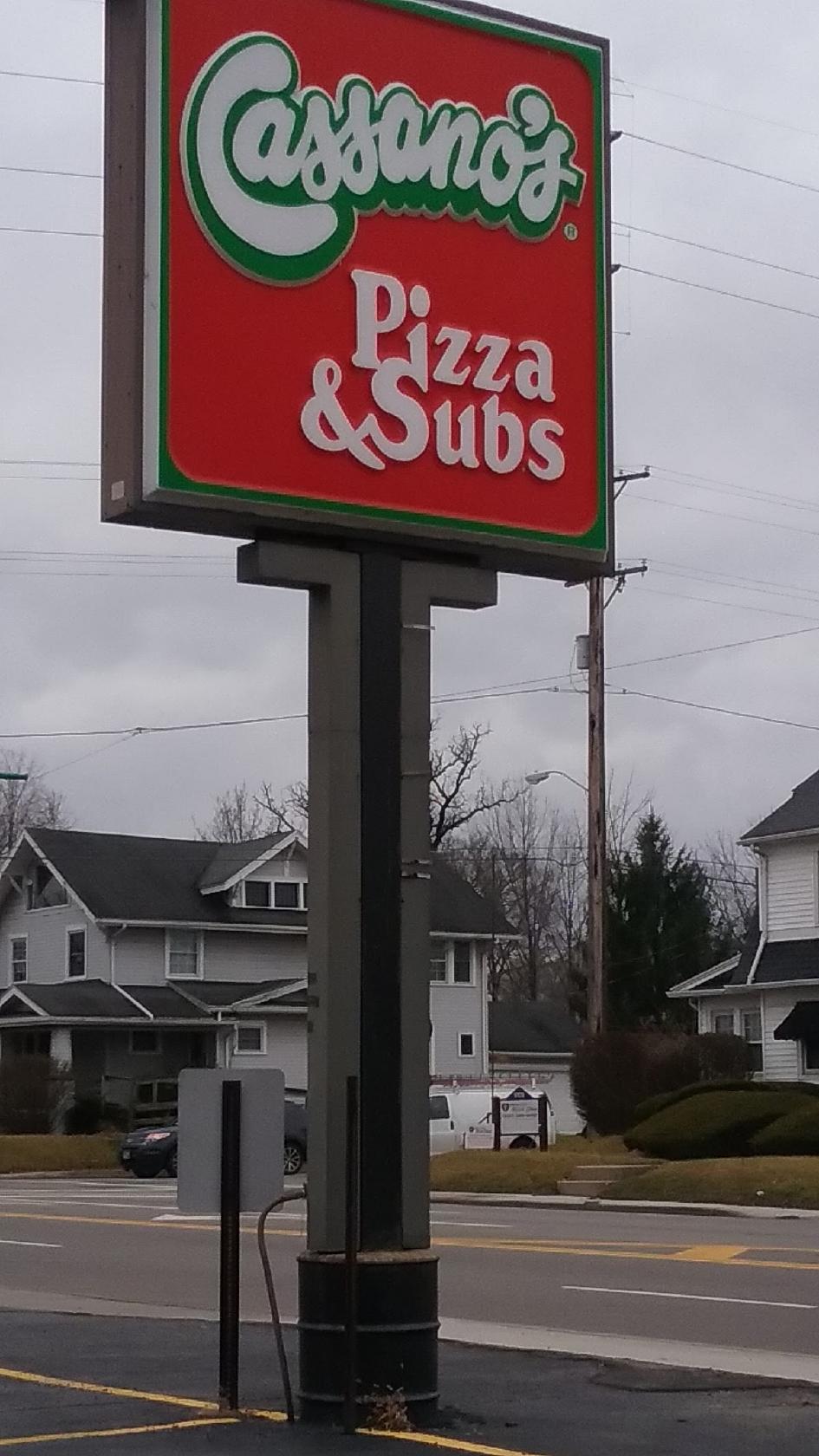 Cassano's The Pizza King, Springfield - Restaurant menu, prices and reviews