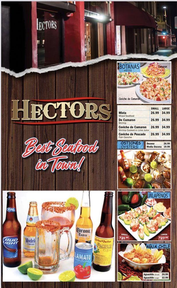 Menu at Hector's On Broadway pub & bar, Santa Ana