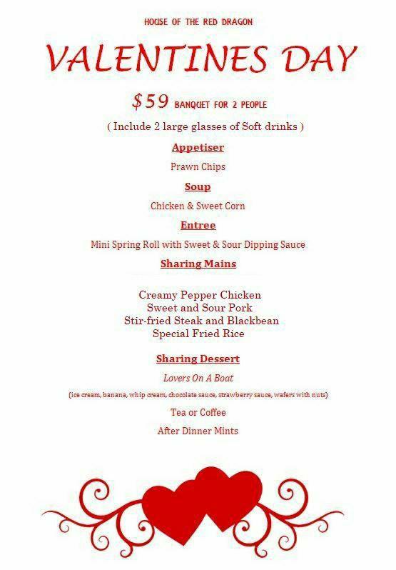 Menu at House of the Red Dragon restaurant, Smithfield, 11 George ...