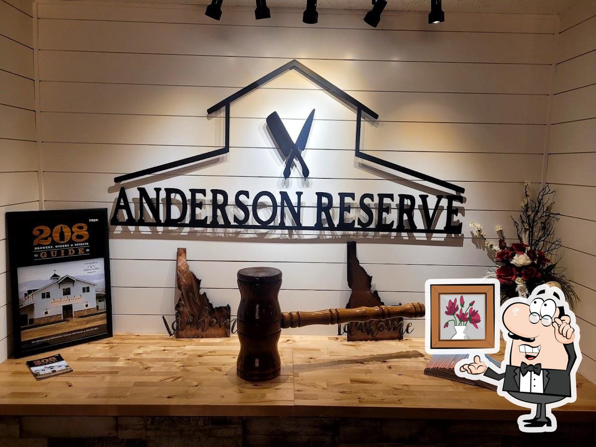 Anderson Reserve, Sweet - Restaurant menu, prices and reviews