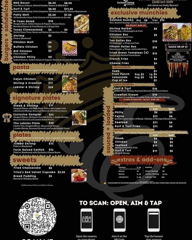 Menu at Dem Dam Burgers - Biloxi, Ms restaurant, Biloxi