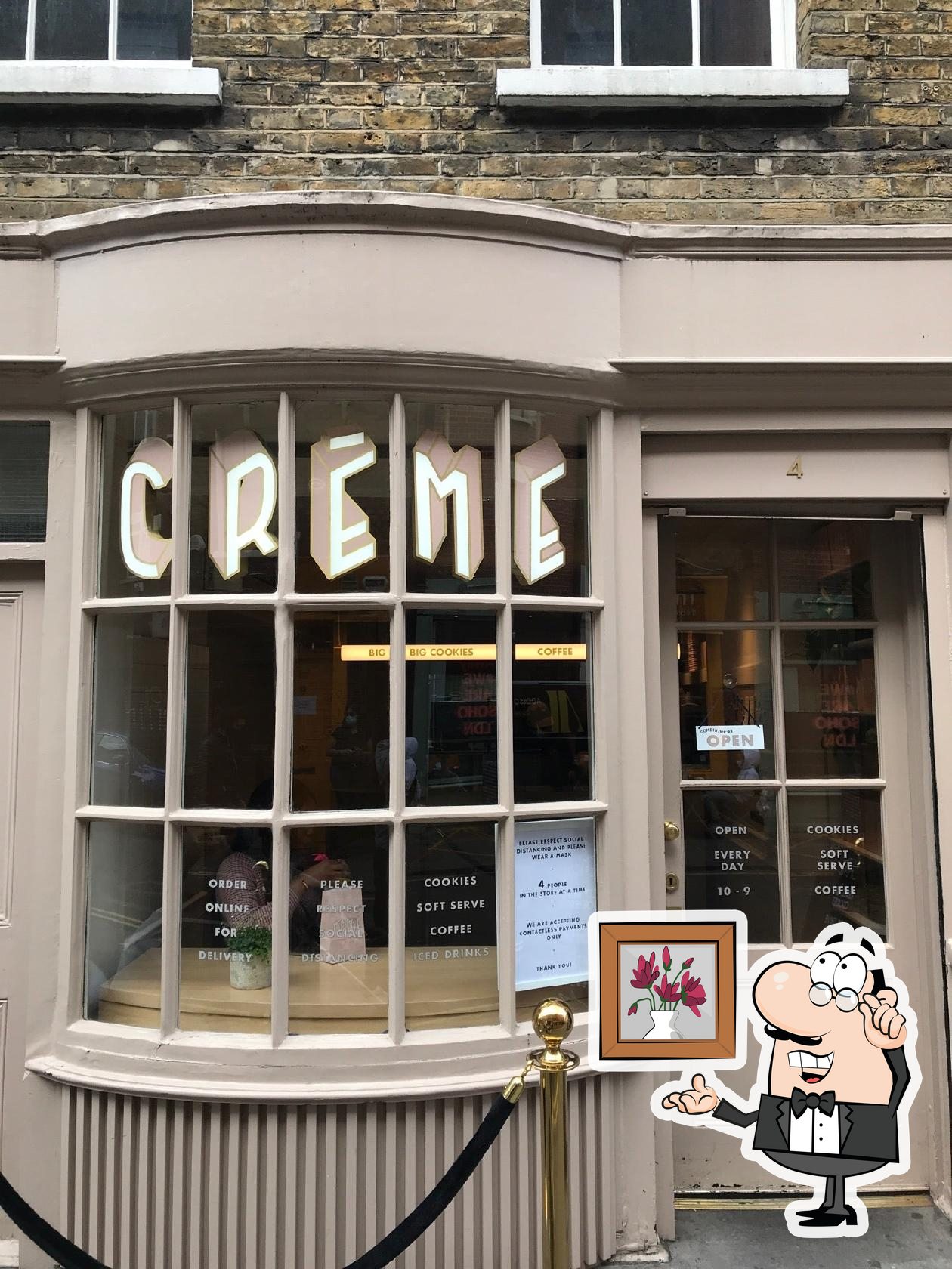 Crème, London - Restaurant menu, prices and reviews