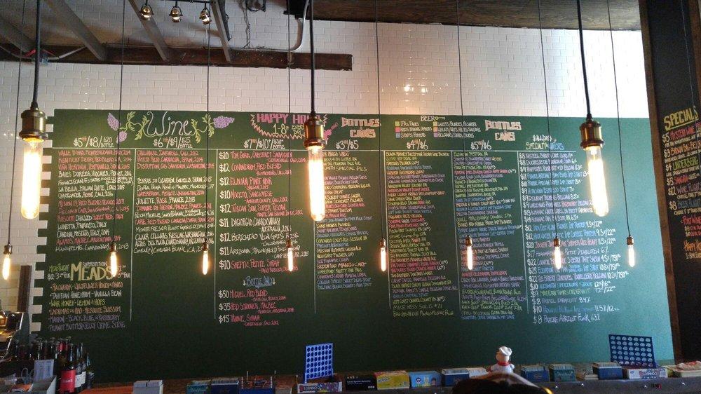 Carta del pub y bar The Whining Pig Downtown, Phoenix