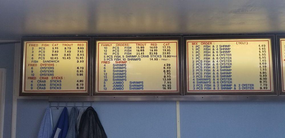 Menu at Acme Seafood Market restaurant, Houston