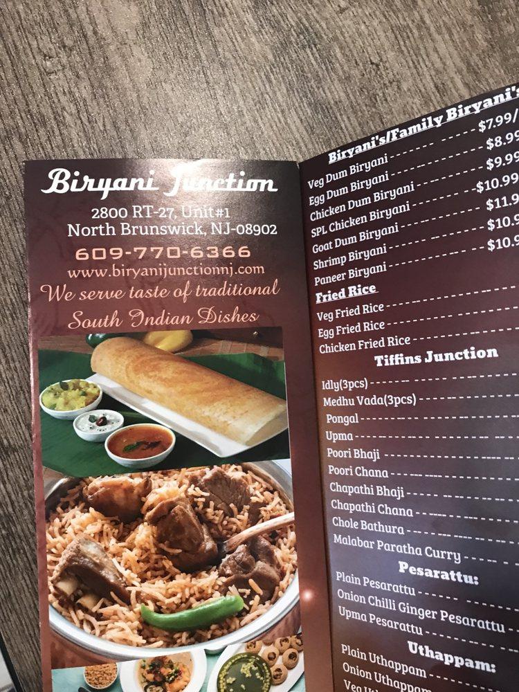 Menu at Biryani Junction - North Brunswick restaurant, New Brunswick