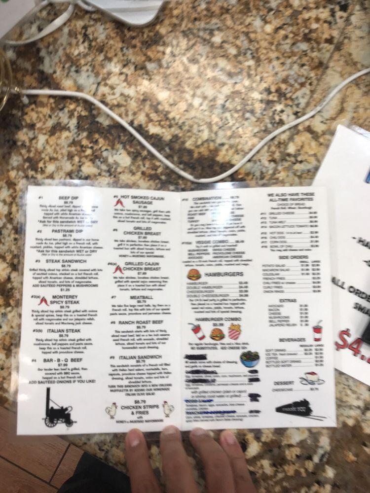 Menu at The Deli (Fontana) restaurant, Fontana