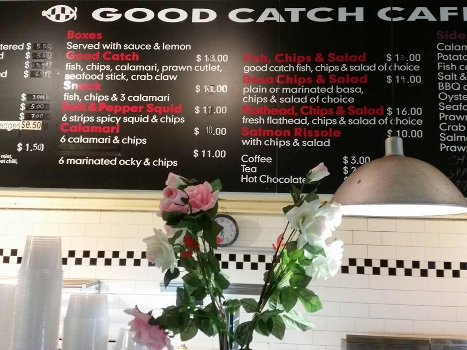 Menu at Good Catch Cafe PTY Ltd., Bathurst