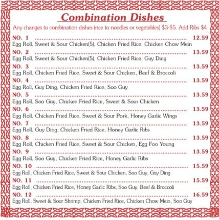 Menu at Highlight Restaurant, Gander