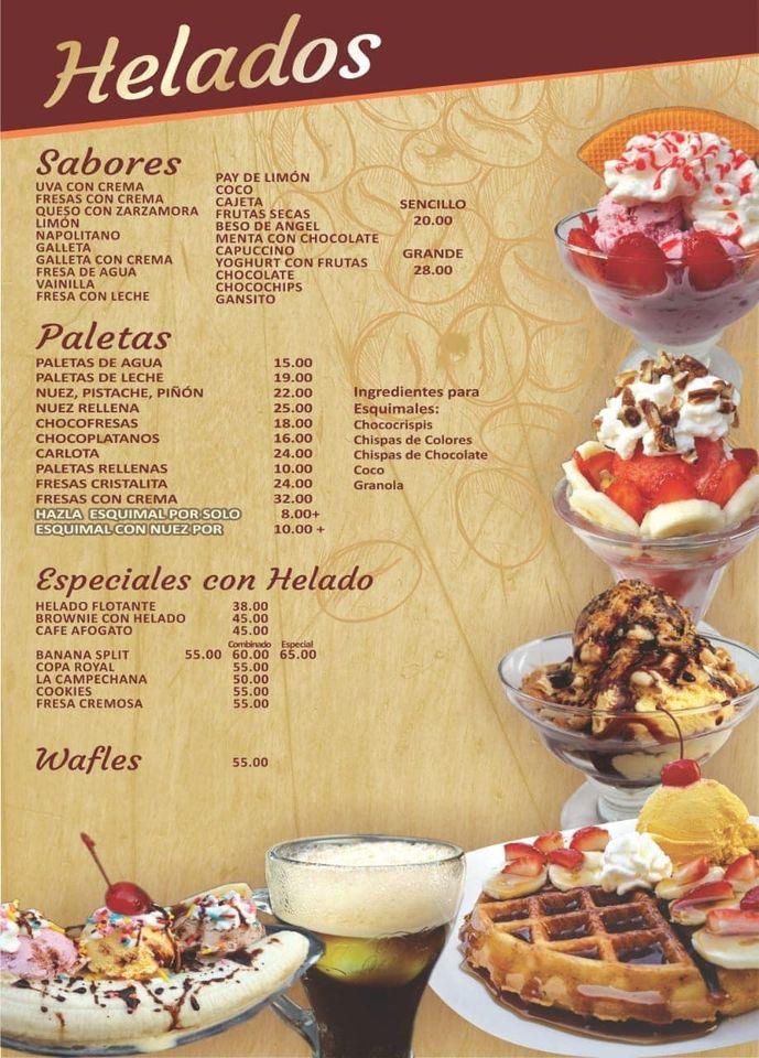 Carta de Tocumbo Cafe, Salamanca, Boulevard Bugambilias #401