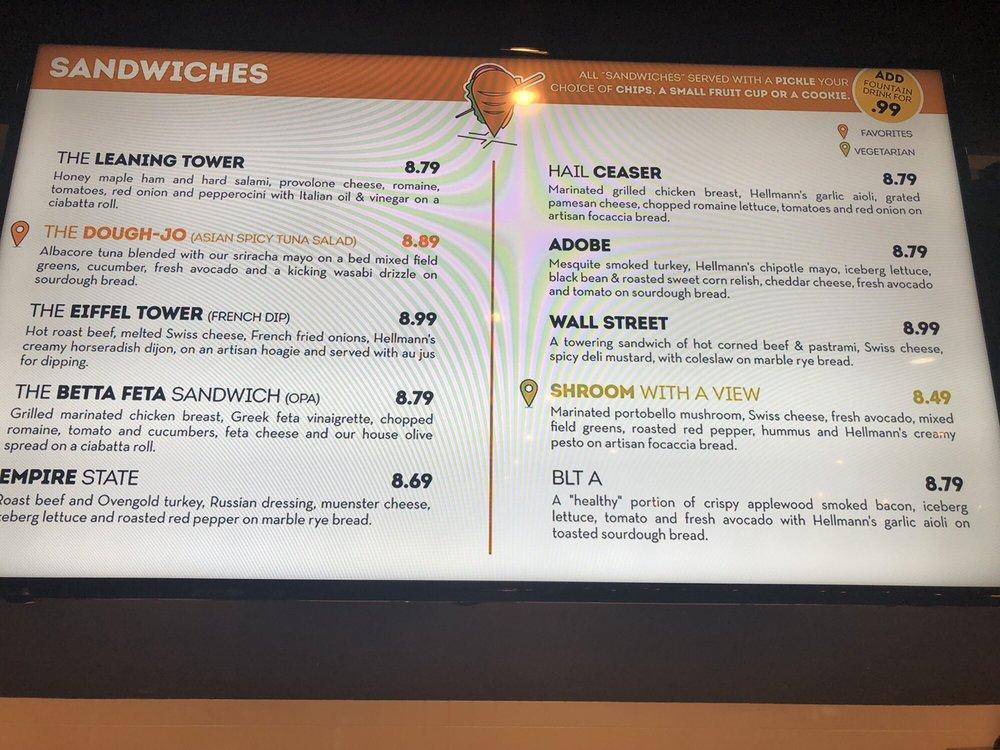 Menu at High Tower Cafe, Houston, CityWest Blvd