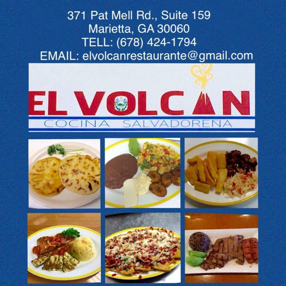 Menu at El Volcan restaurant, Marietta, 371 Pat Mell Rd SE #159