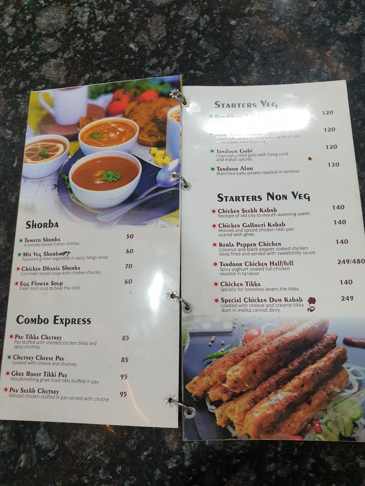 Menu at Matka Spicy Biryani, Pune