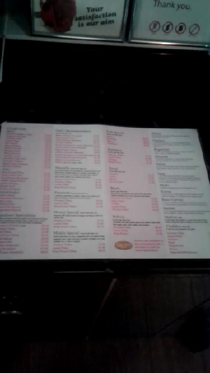 Menu at Millon fast food, Freckleton