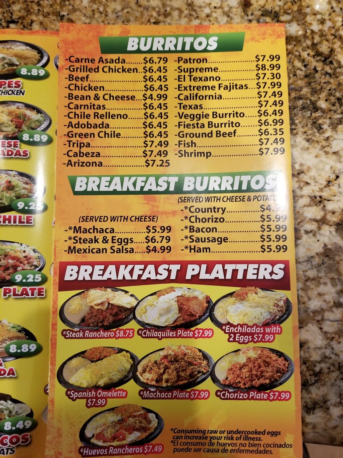 menu-at-francisco-s-mexican-food-restaurant-maricopa