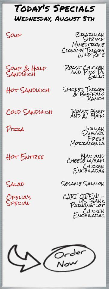 Menu at Milwaukee Waterfront Deli restaurant, Milwaukee