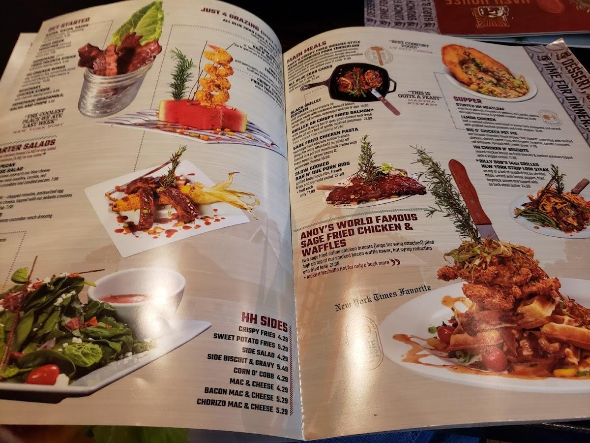 Menu at Hash House A Go Go at The LINQ restaurant, Las Vegas, S Las ...