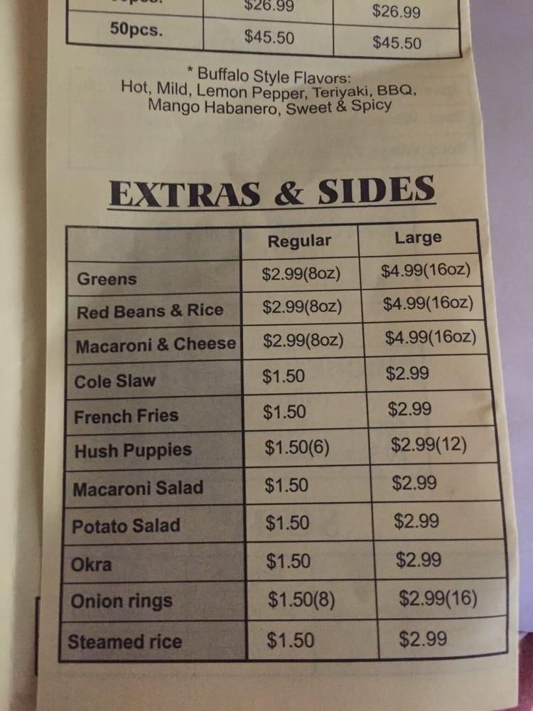 Menu at Family Fish Market restaurant, Victorville