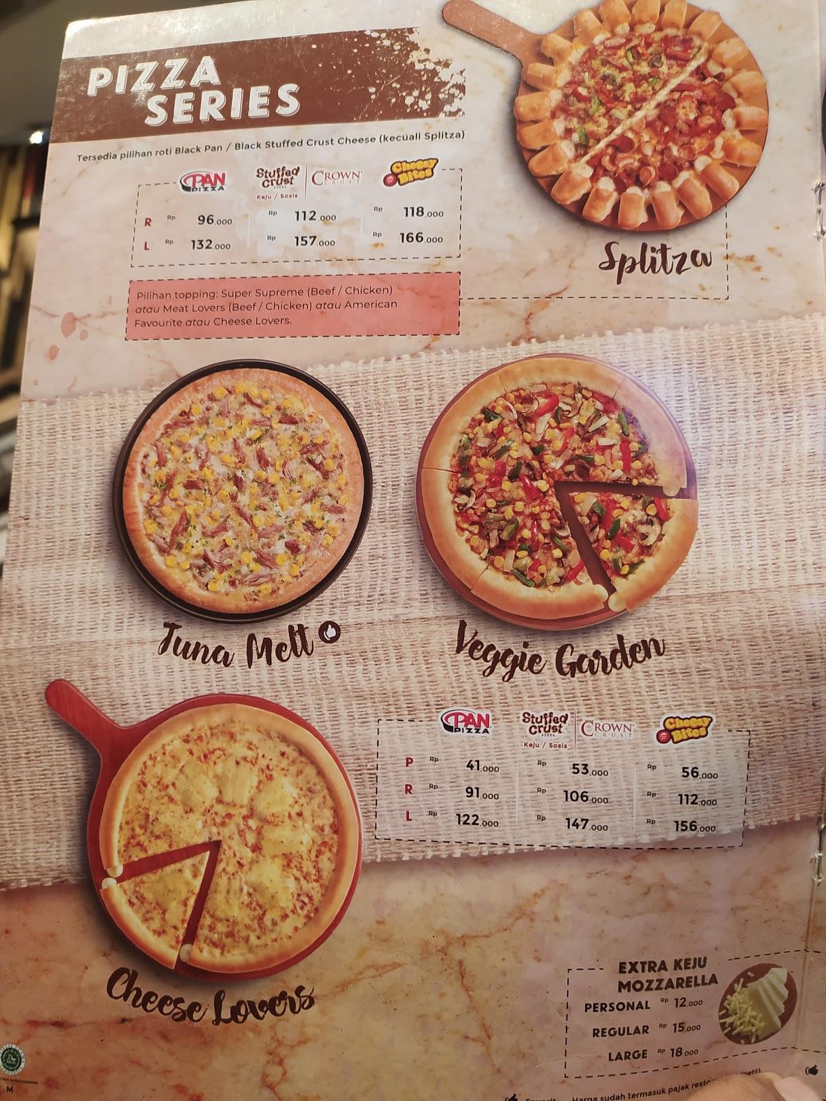 Menu at Pizza Hut Restoran - Citadell Square restaurant, Semarang