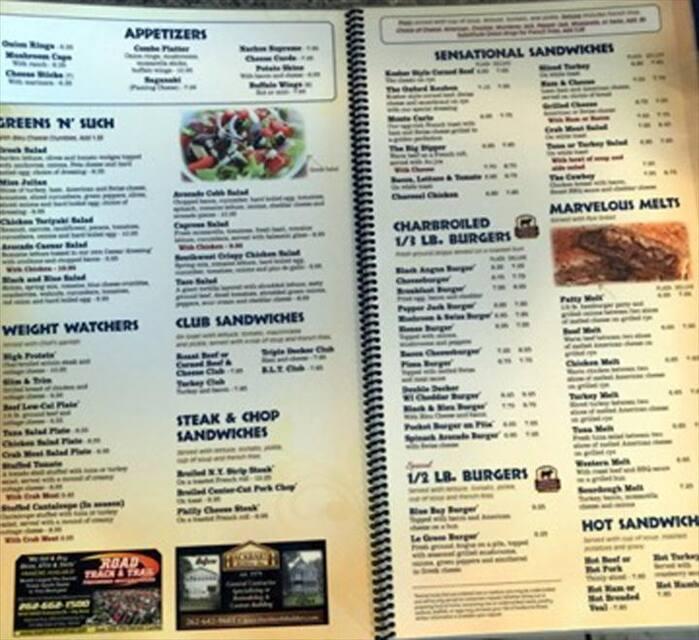 Menu at Blue Bay Restaurant, Mukwonago