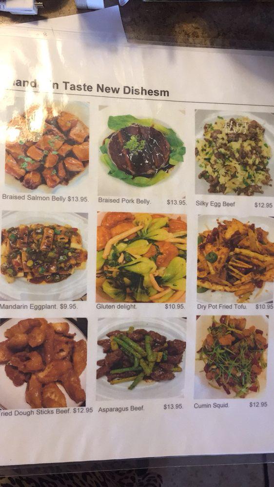 Menu at Mandarin Taste restaurant, Tulsa