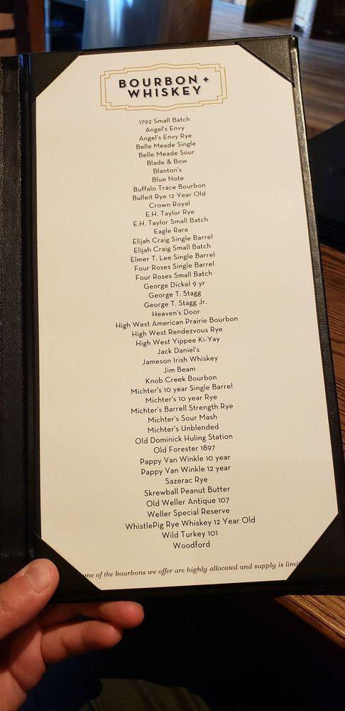 Menu at Moondance Grill pub & bar, Germantown