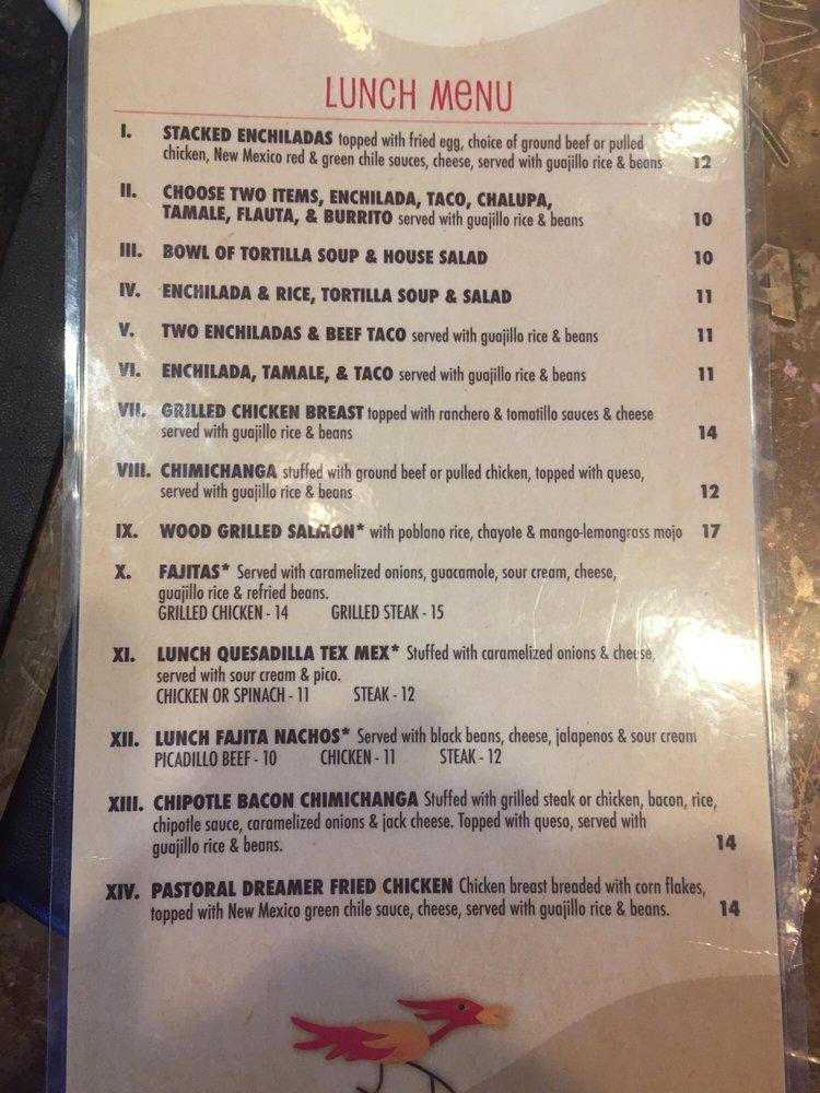 Menu at Mi Dia From Scratch pub & bar, Grapevine