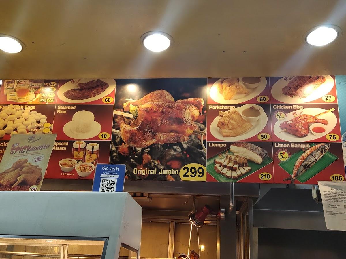 Menu at Andoks Lechon Manok North Olympus Quezon City restaurant ...