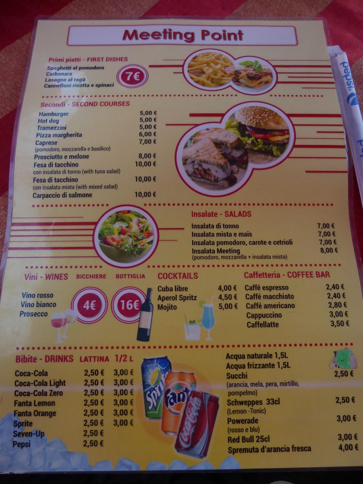 Menu at MEETING POINT(INDIAN & ITALIAN HALAL FOOD/KEBAB) restaurant, Pisa