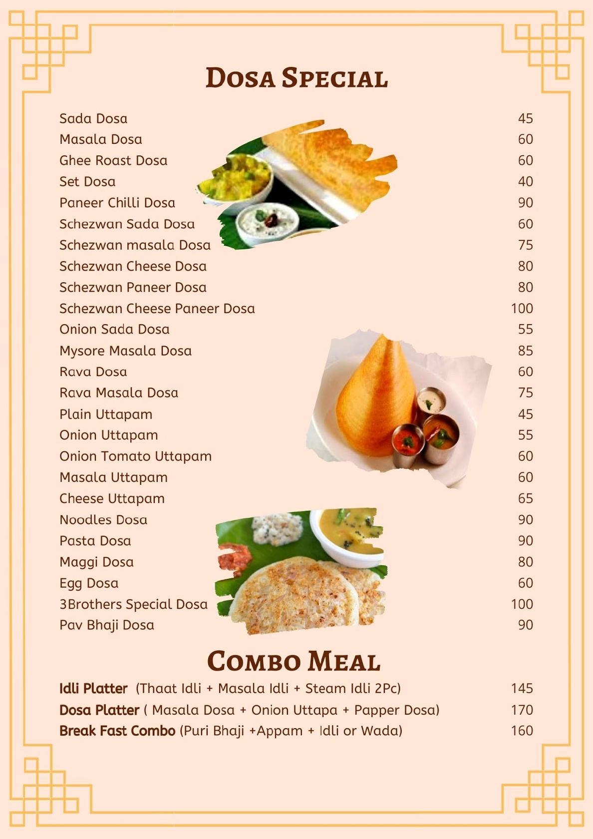 Menu at Three Brothers Kitchen Restaurant, Navi Mumbai
