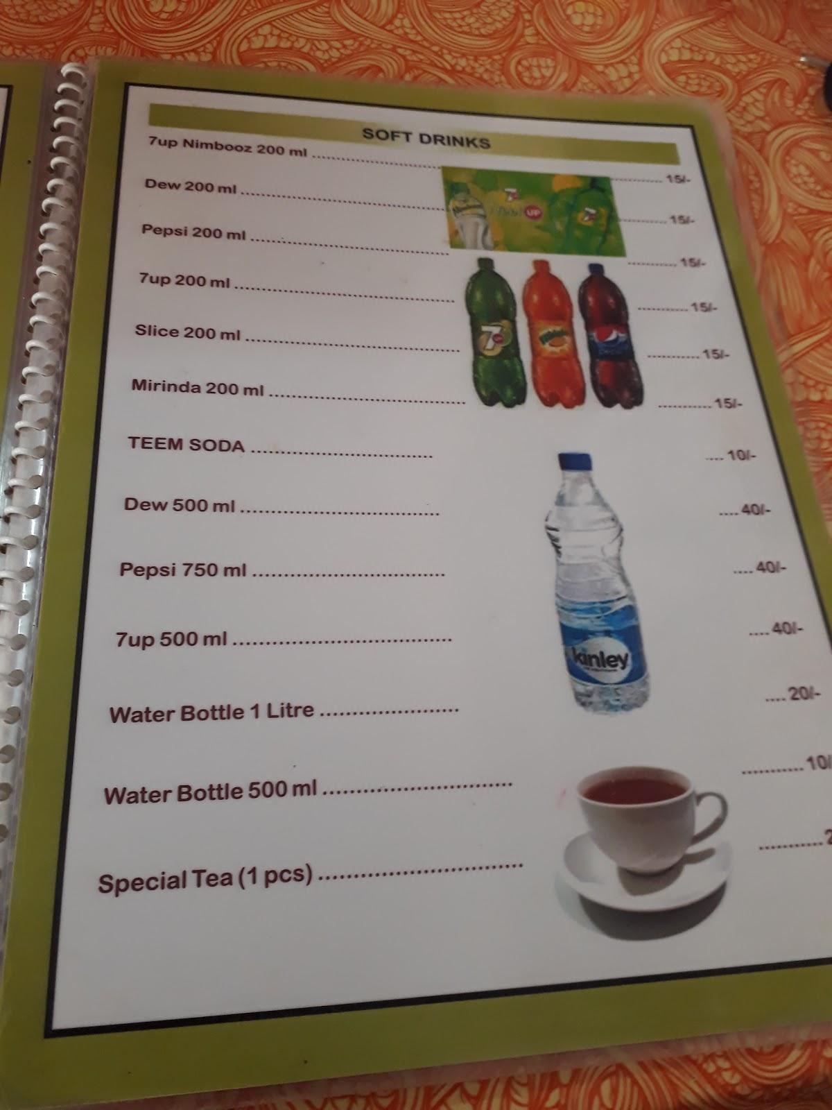 Menu at New Aflatoon Restaurant, Calangute, Calangute Beach Rd