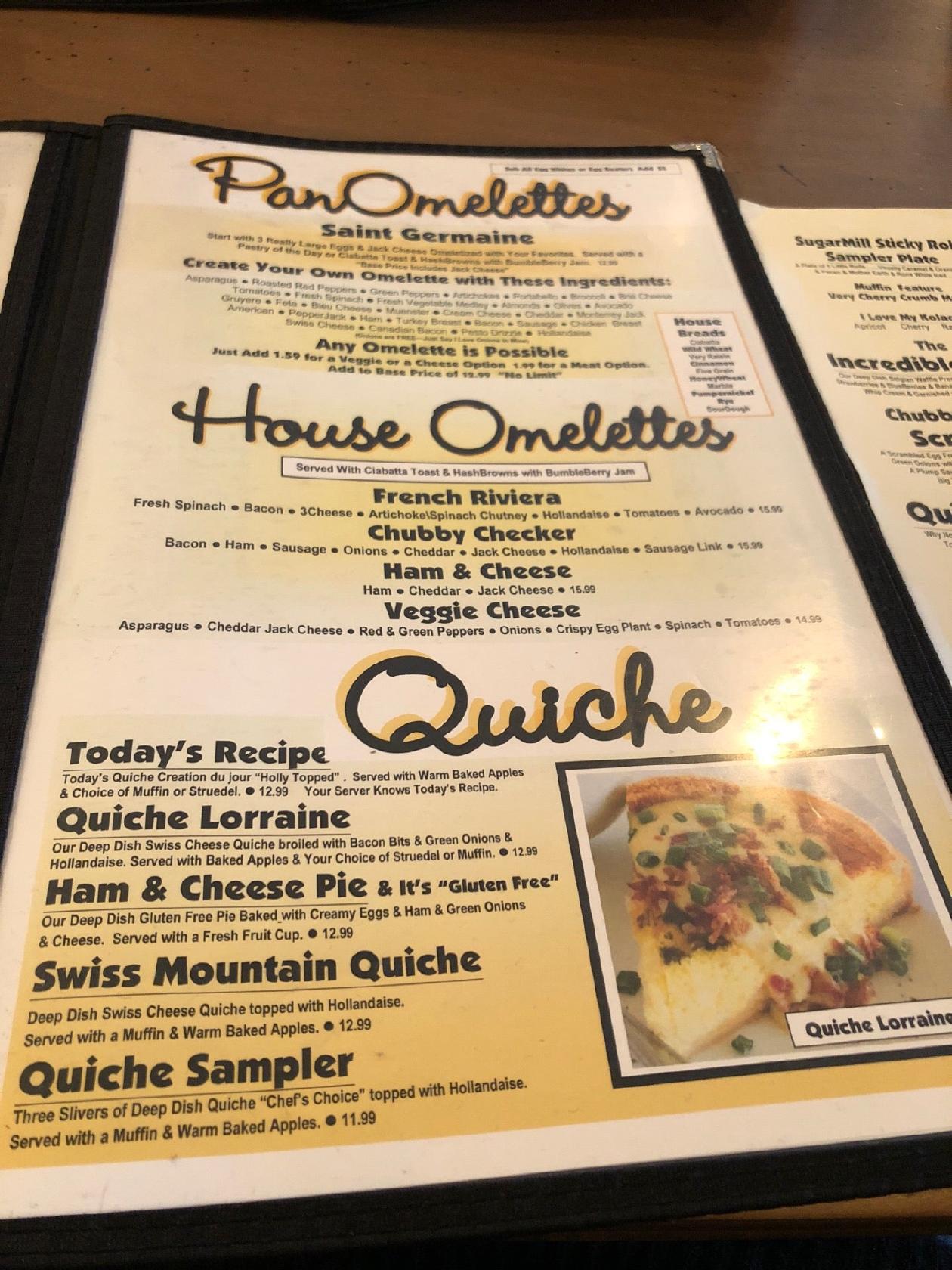 Menu at WheatFields Eatery & Bakery, Omaha, S 103rd St