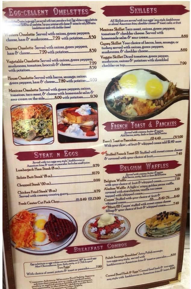 Menu at Friendship House Family Restaurant, Eagle River