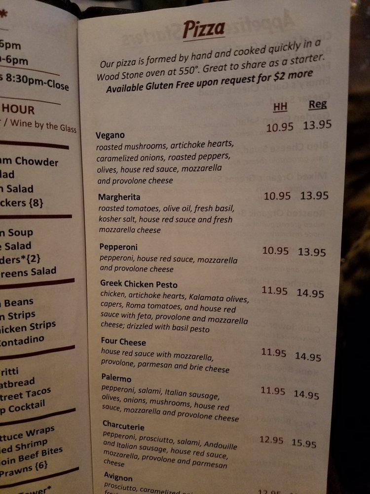 Menu at Emory's on Silver Lake steakhouse, Everett