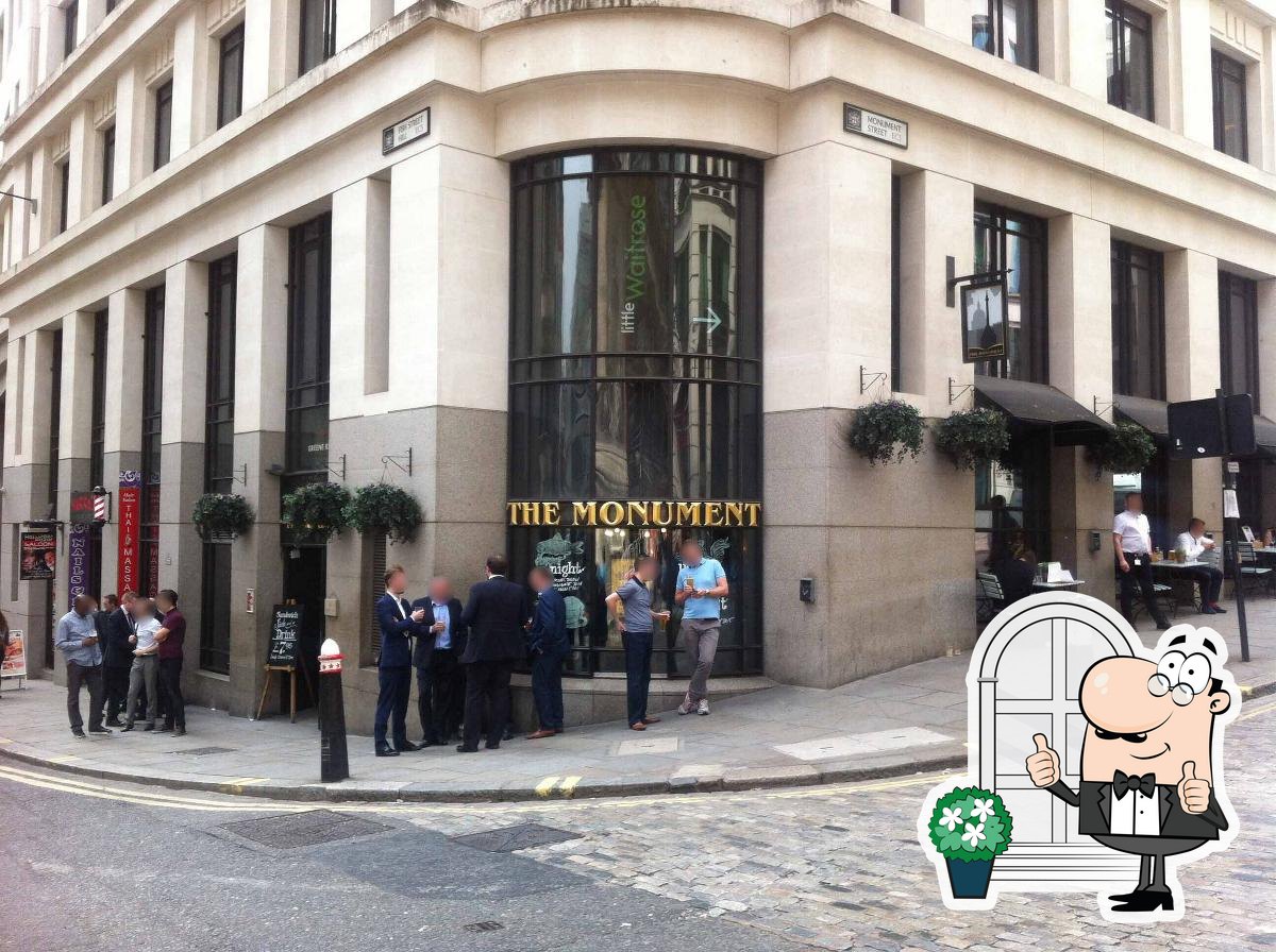 The Monument in London - Restaurant menu and reviews