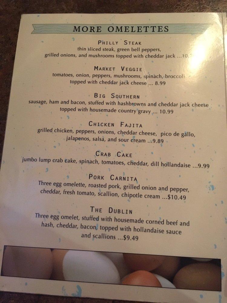 Menu at Blue Ridge Grill restaurant, Rochester, W Ridge Rd