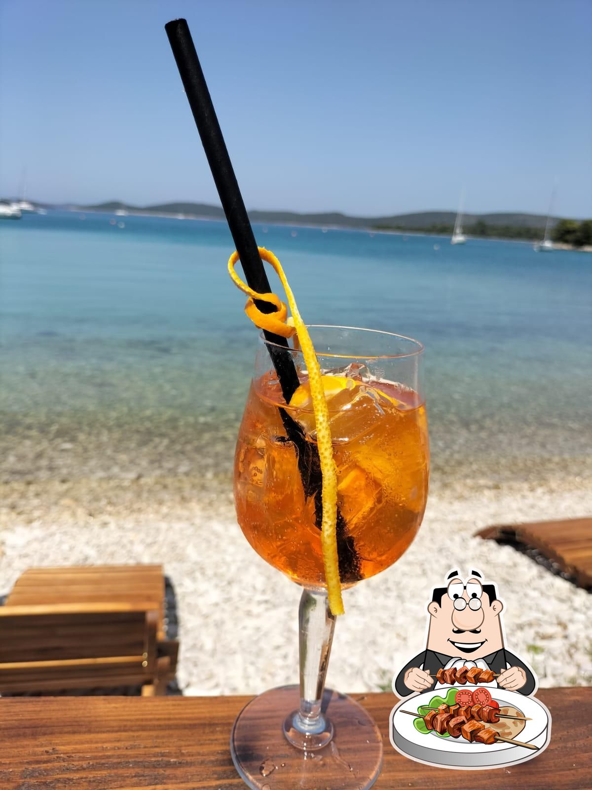 Beach bar Bleu, Veli Rat - Restaurant reviews