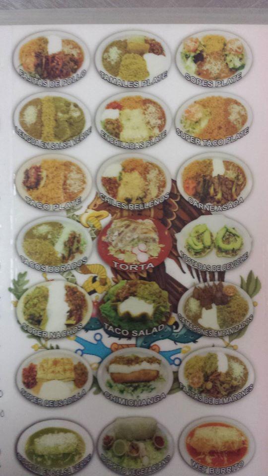 Menu at Los Gallos Taqueria restaurant, Reno, 440 N Virginia St