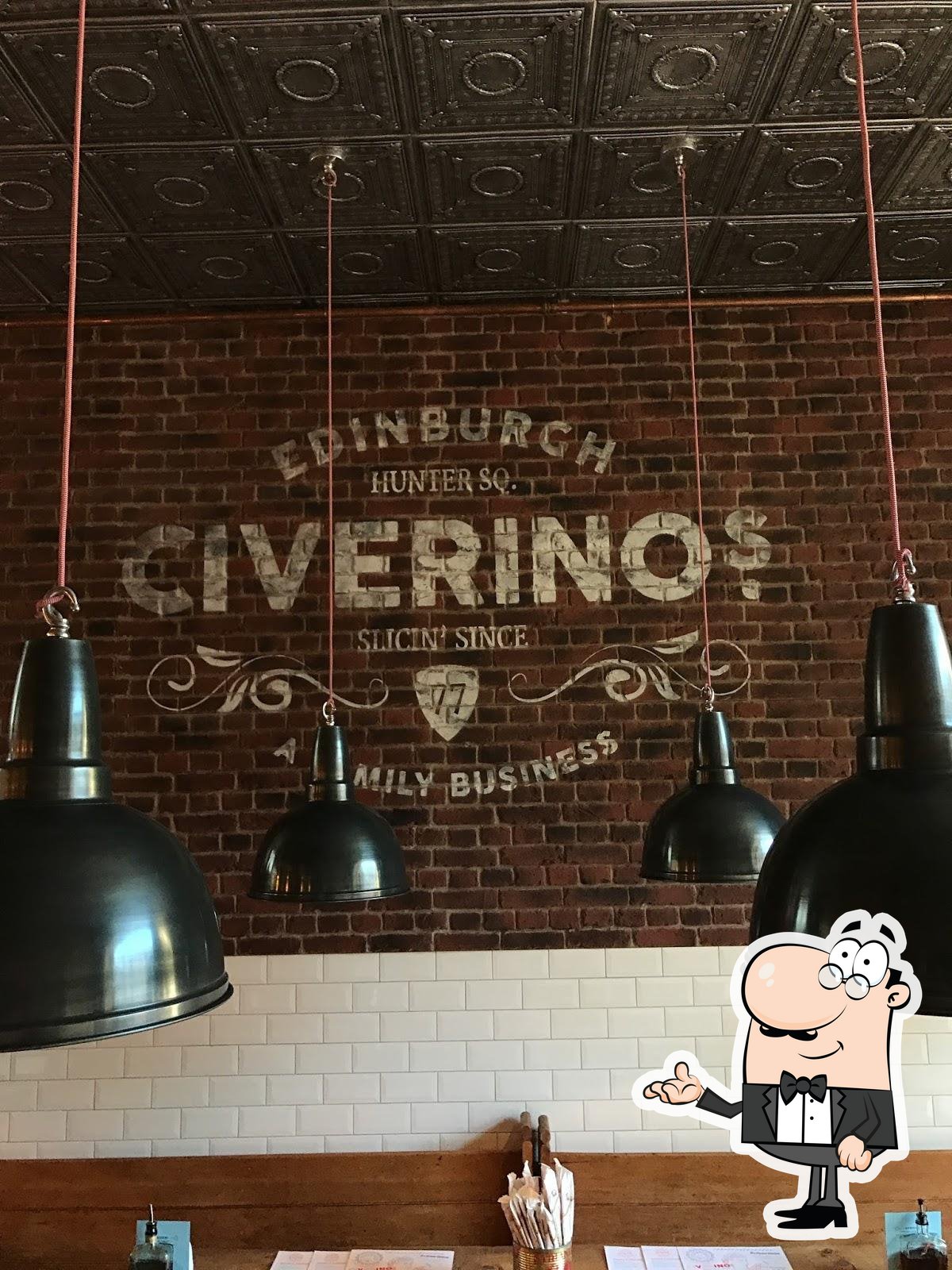 Civerinos Hunter Square (the original), Edinburgh - Restaurant menu ...